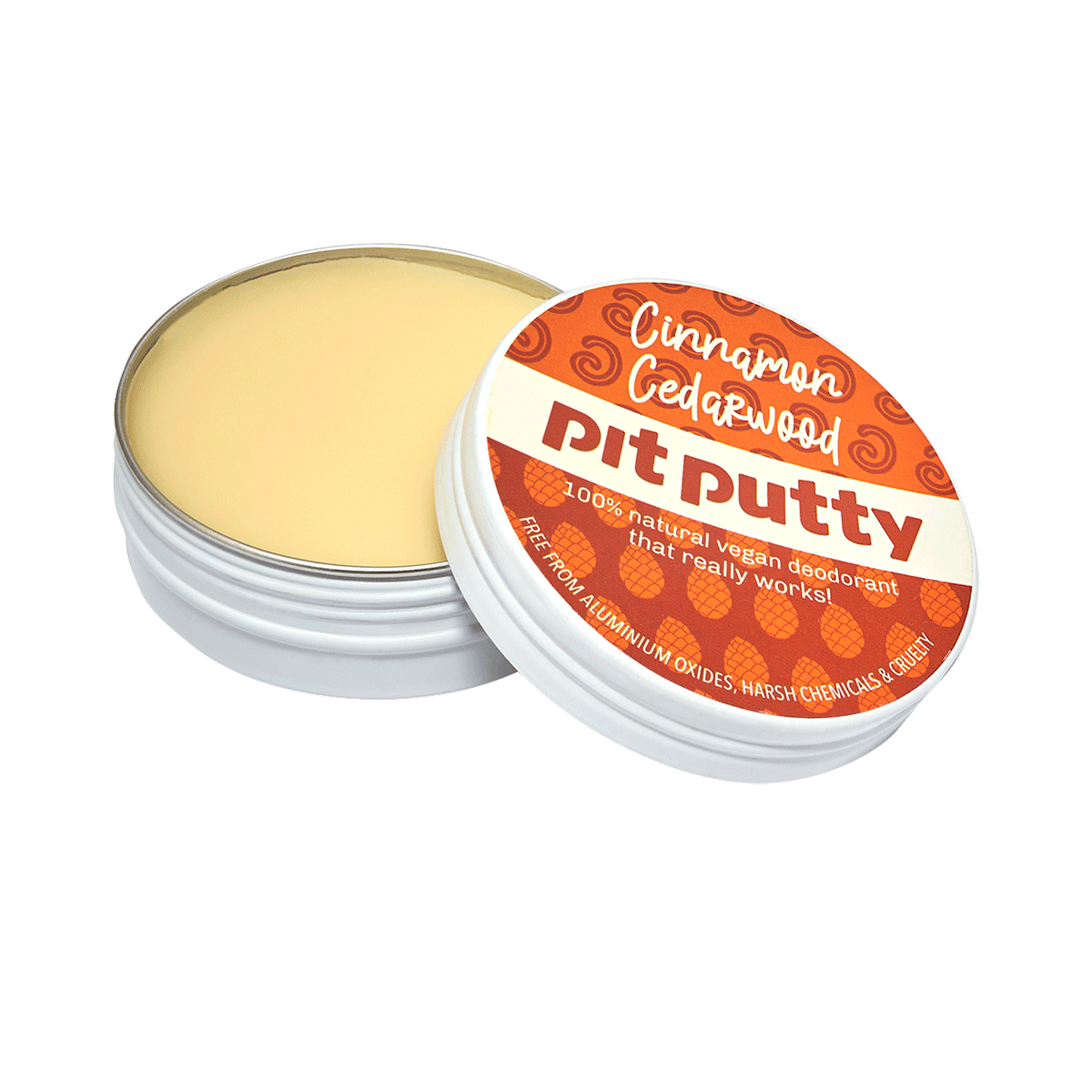 Cinnamon Cedarwood Tin | Pit Putty Natural Deodorants